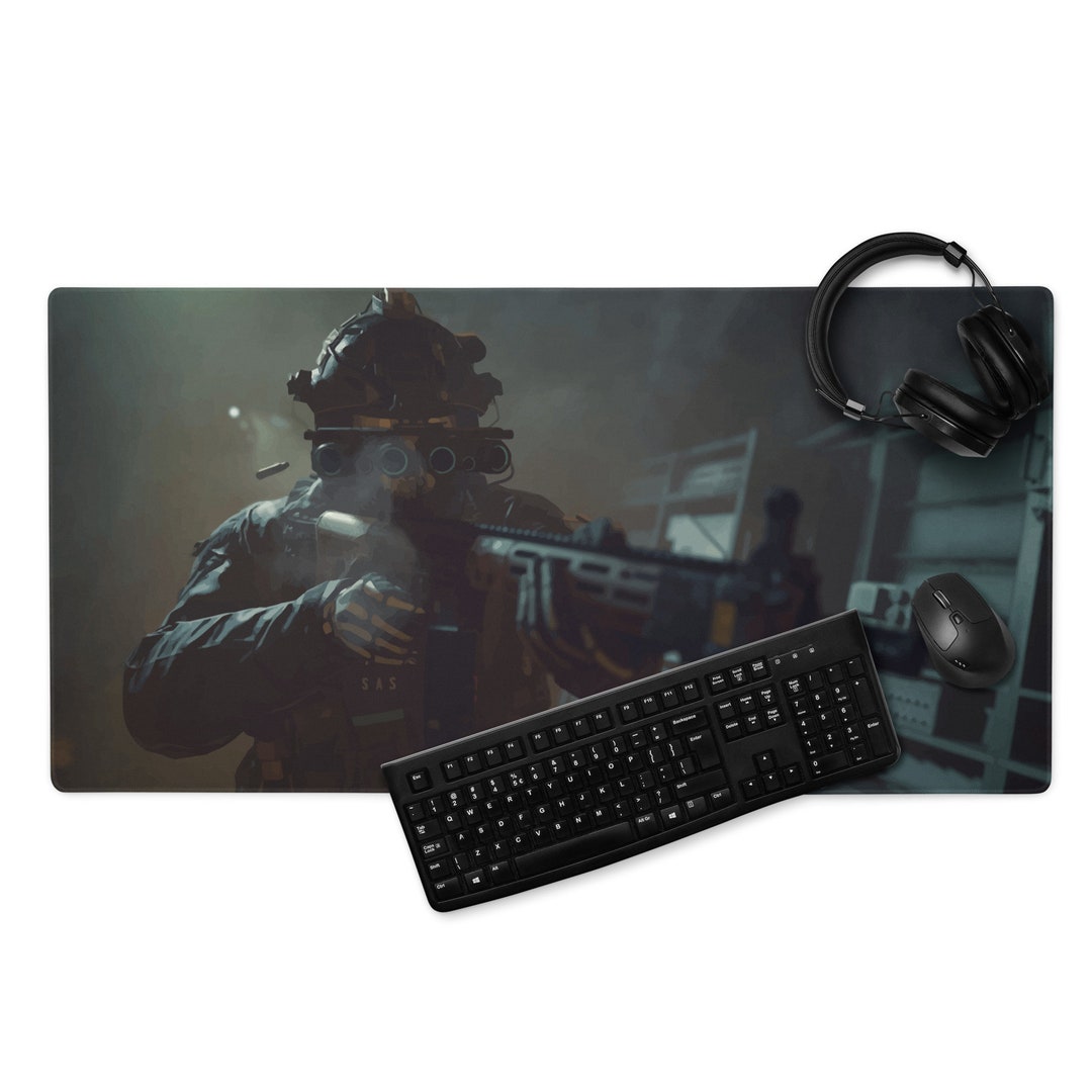 Special Air Service SAS Operator With Night Vision Gaming Mouse Pad - Etsy