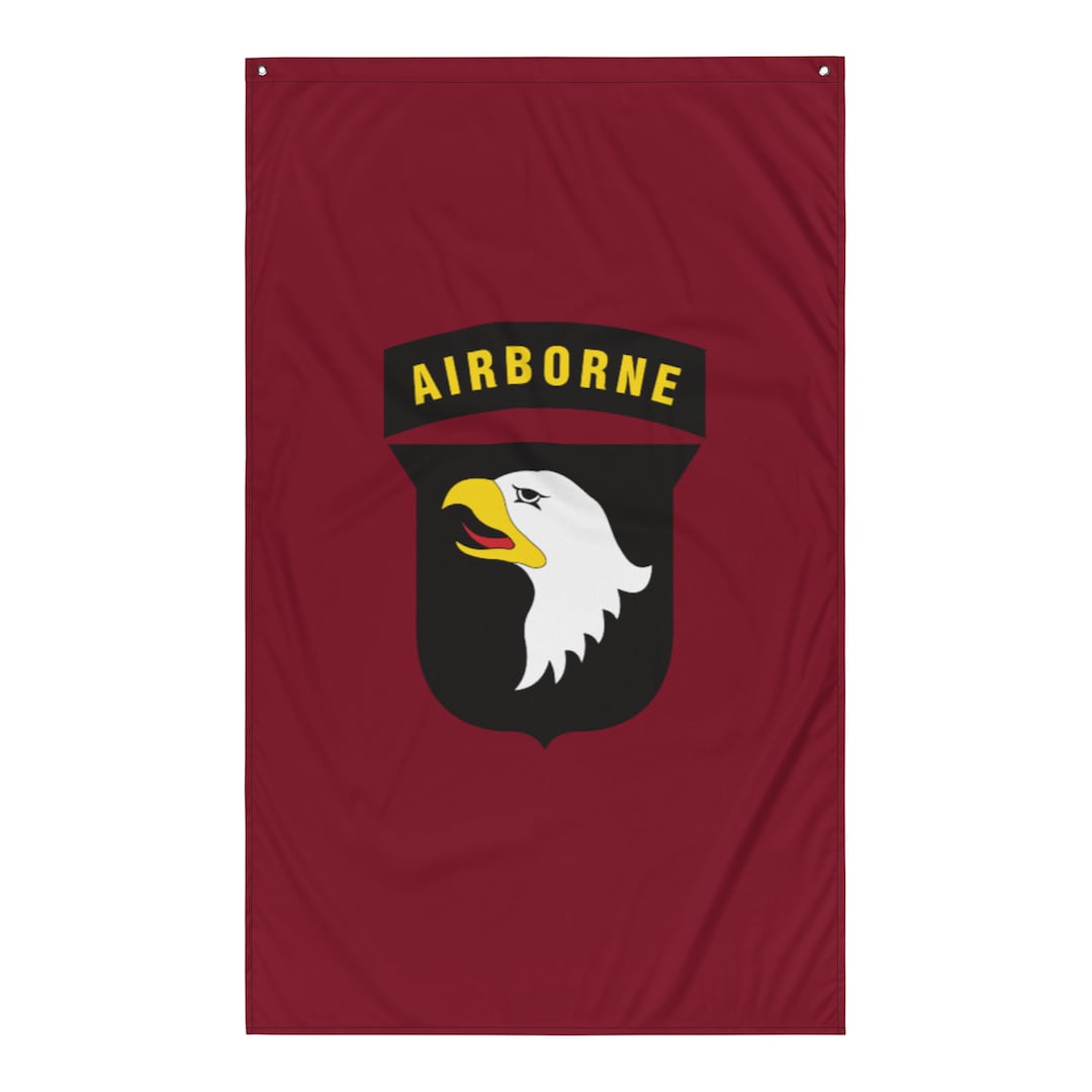 Army 101st Airborne Division – Screaming Eagles Patch | WWII Military Emblem, Airborne ...