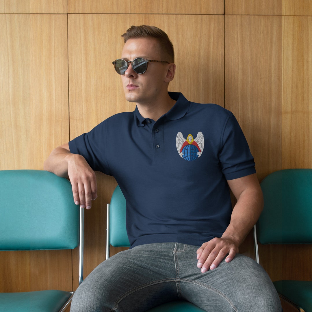 Air Force Pararescue (PJ) Beret Crest Embroidered Men's Premium Polo - Etsy