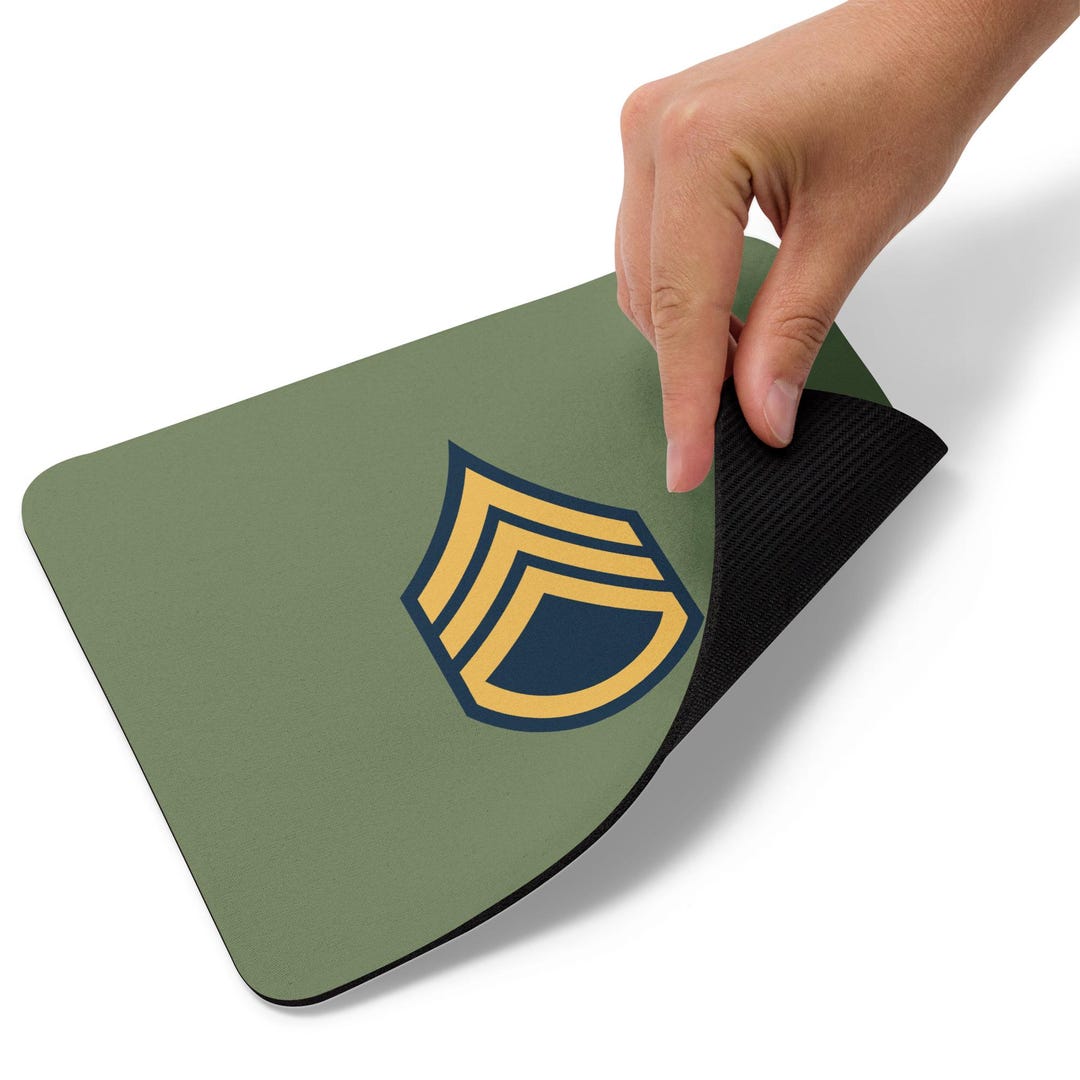 Army Staff Sergeant Mouse Pad - Etsy