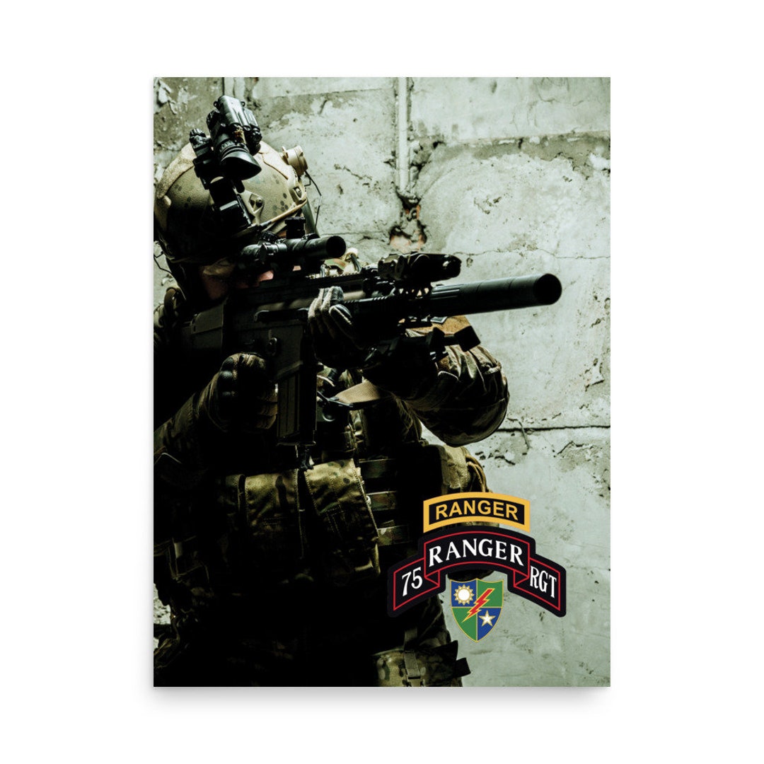 Army RANGER Poster - Etsy