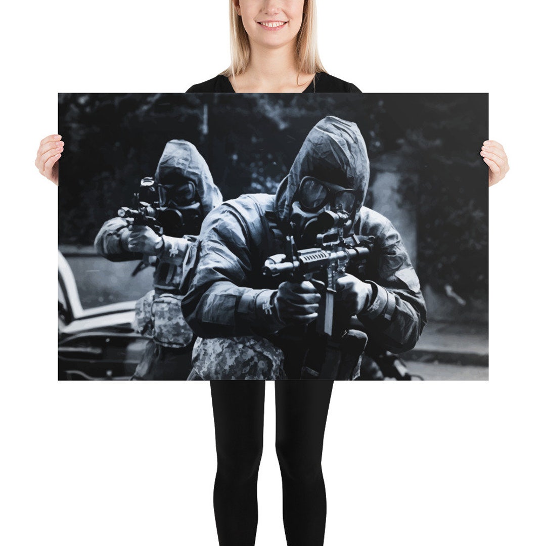 Special Air Service SAS Modern Assaulters Poster - Etsy