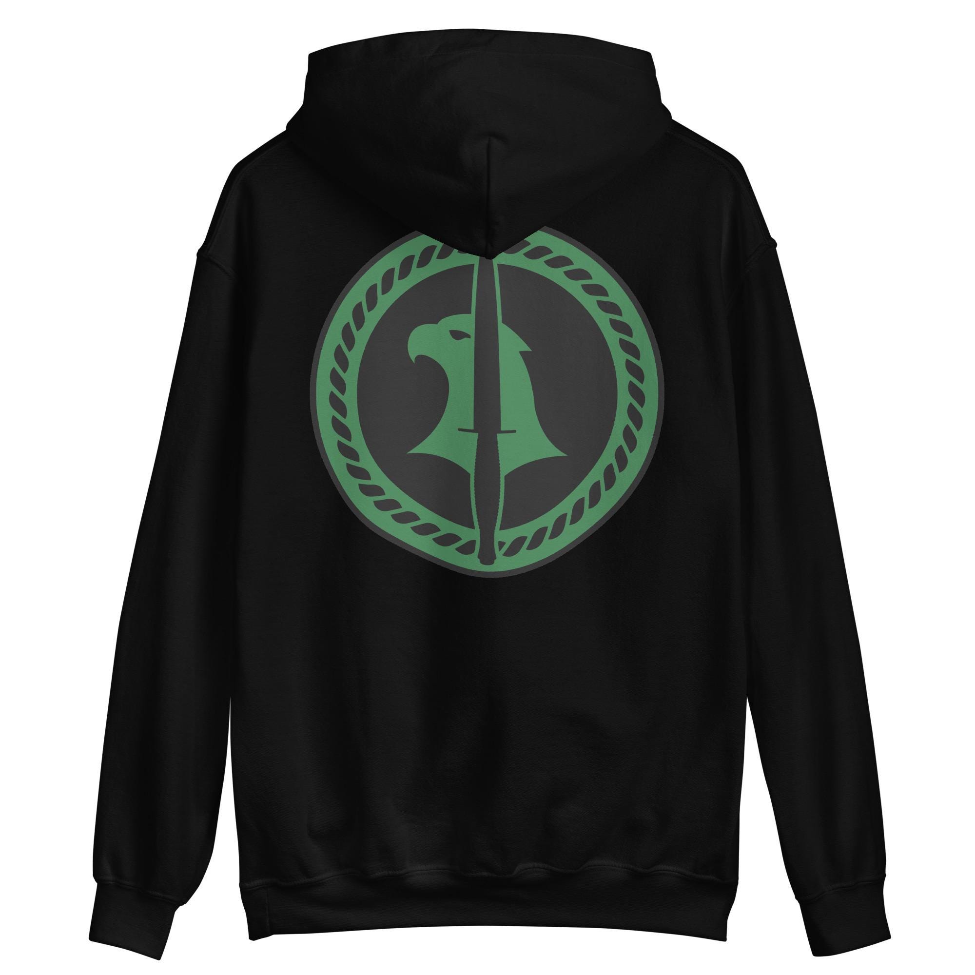 CIA Green Badger Emblem Hoodie – Covert Ops Intelligence - Etsy