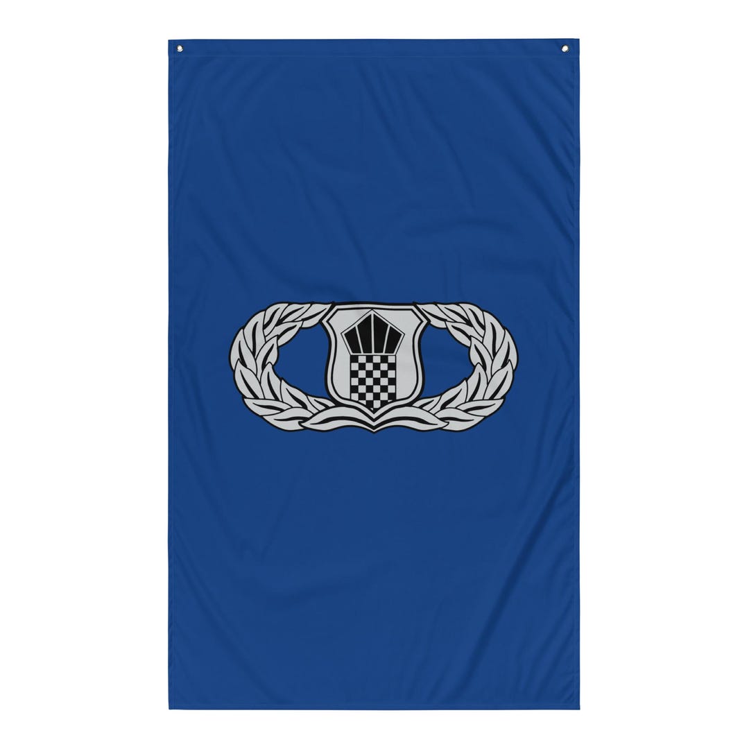 USAF Air Traffic Control Badge Flag - Etsy