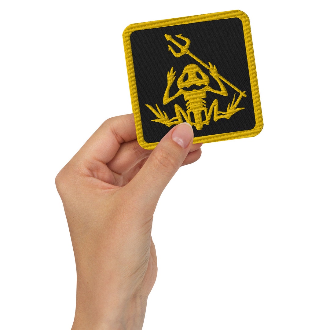 Frogman Navy SEAL UDT and Trident Embroidered Patches - Etsy