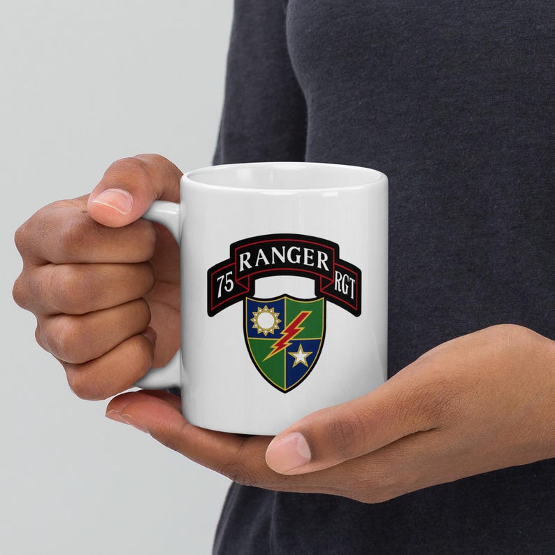 75th Ranger Regiment Scroll & Crest Emblem – Ranger Tribute Design ...