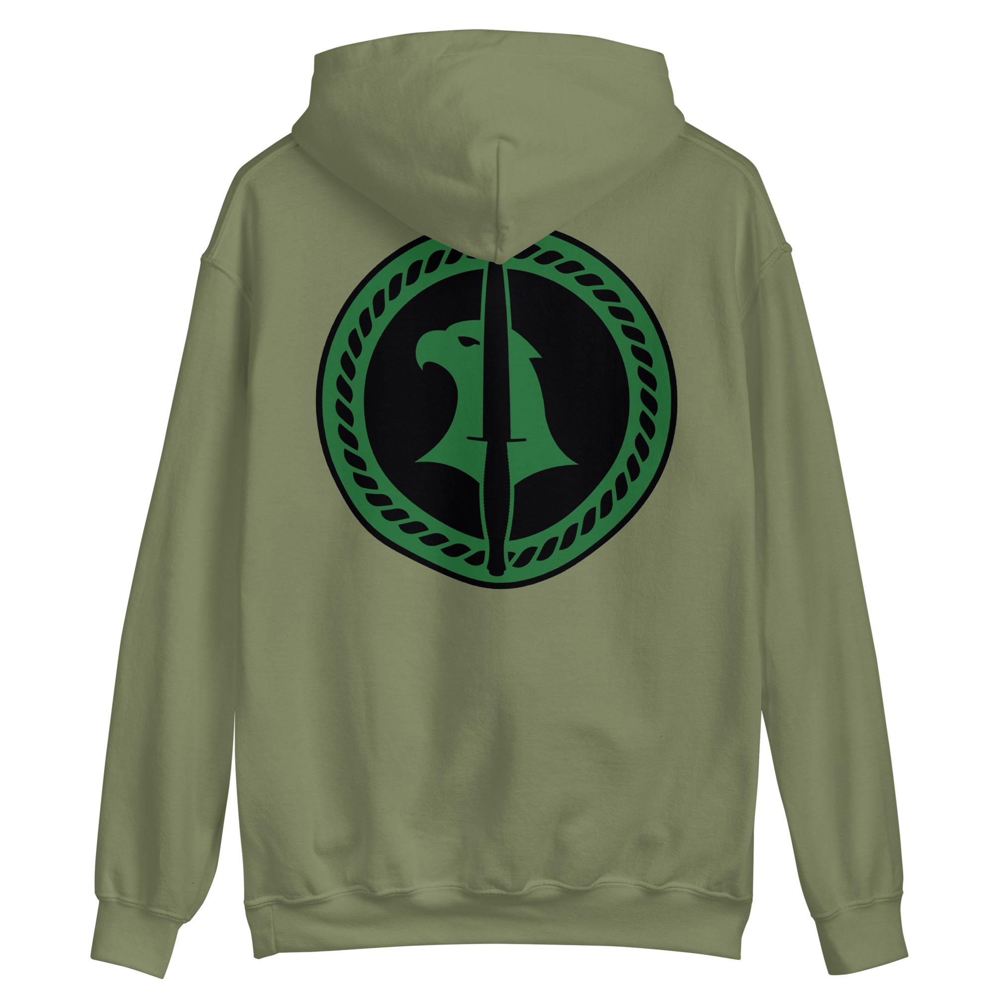 CIA Green Badger Emblem Hoodie – Covert Ops Intelligence - Etsy