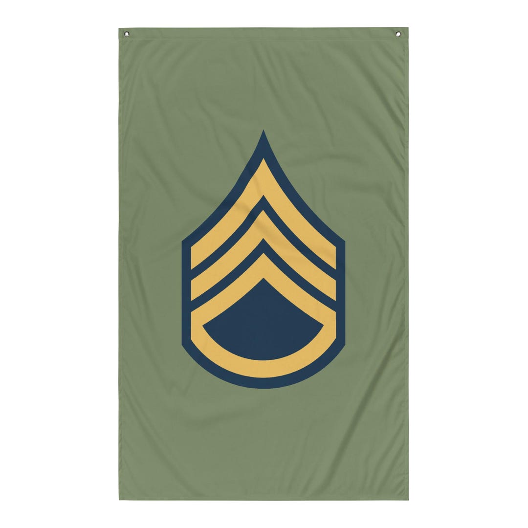 Army Staff Sergeant Flag - Etsy