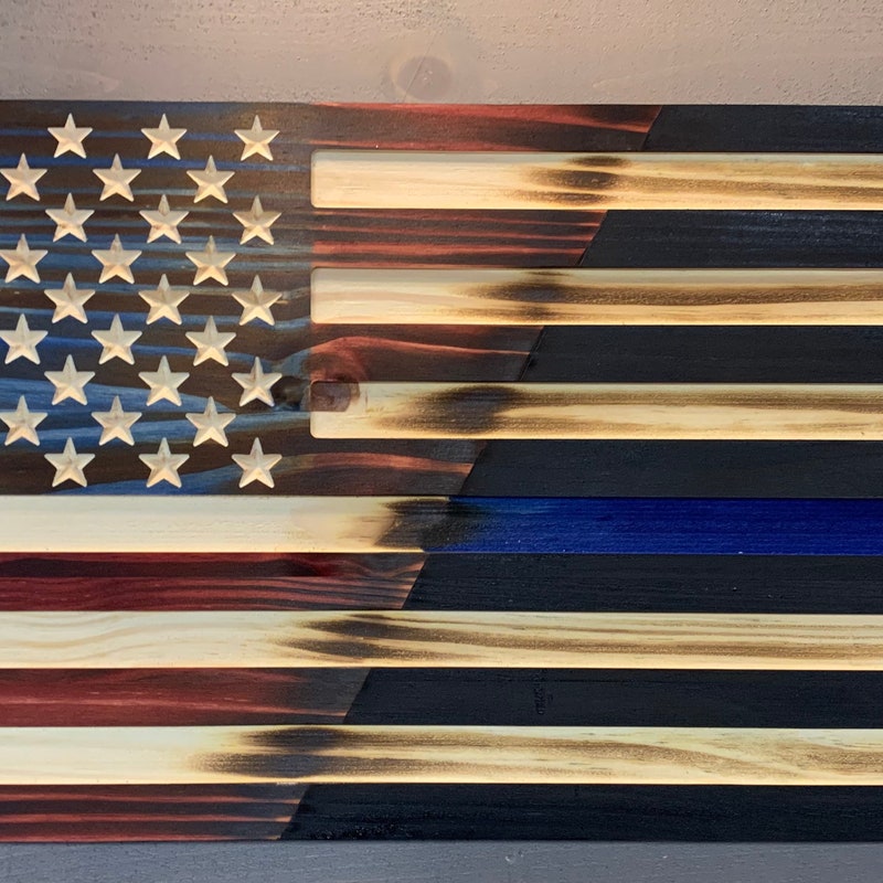 The Thin Blue Line - Etsy