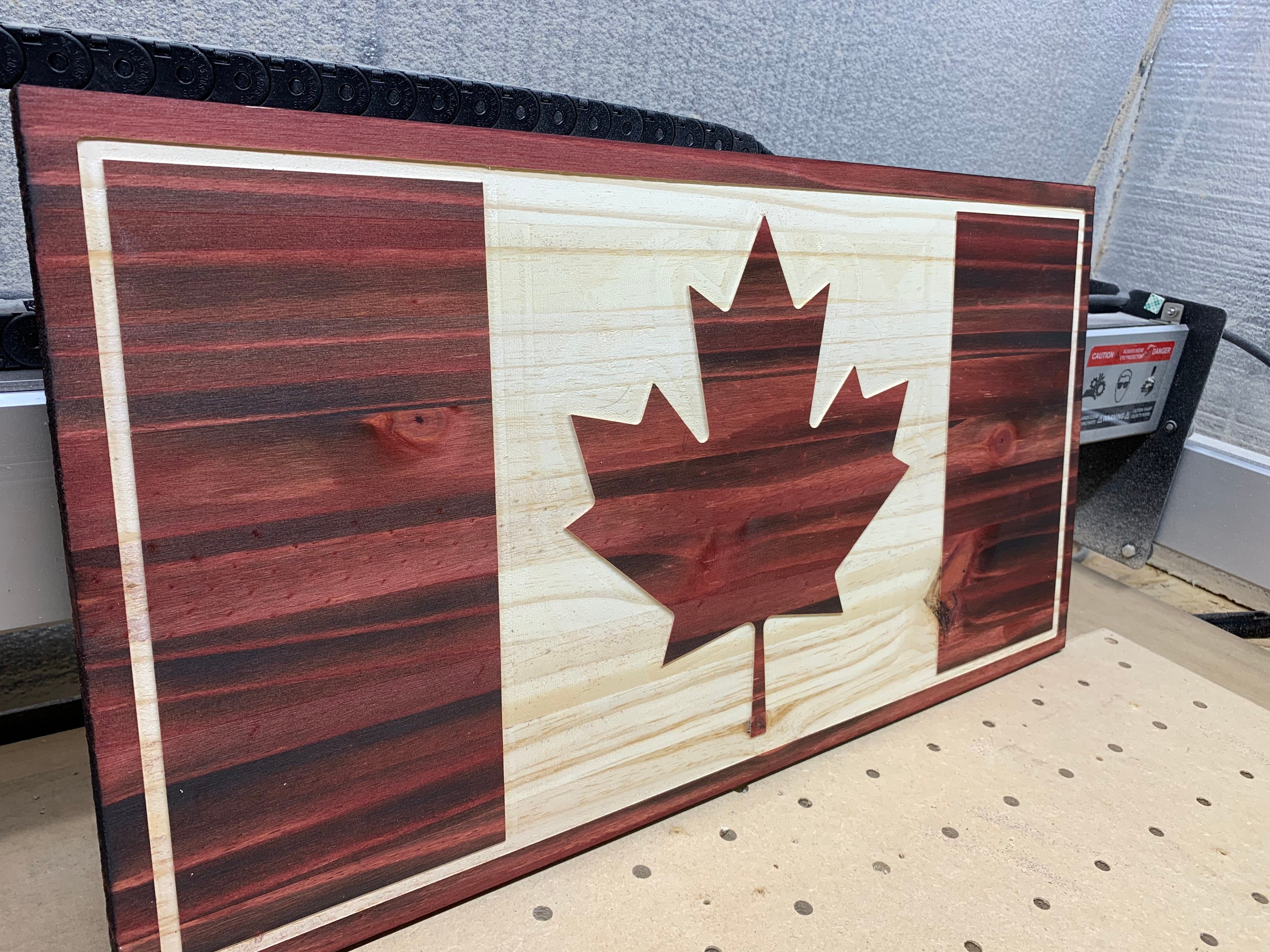 Rustic Canadian Wooden Flag Wood Flag Available in Multiple - Etsy