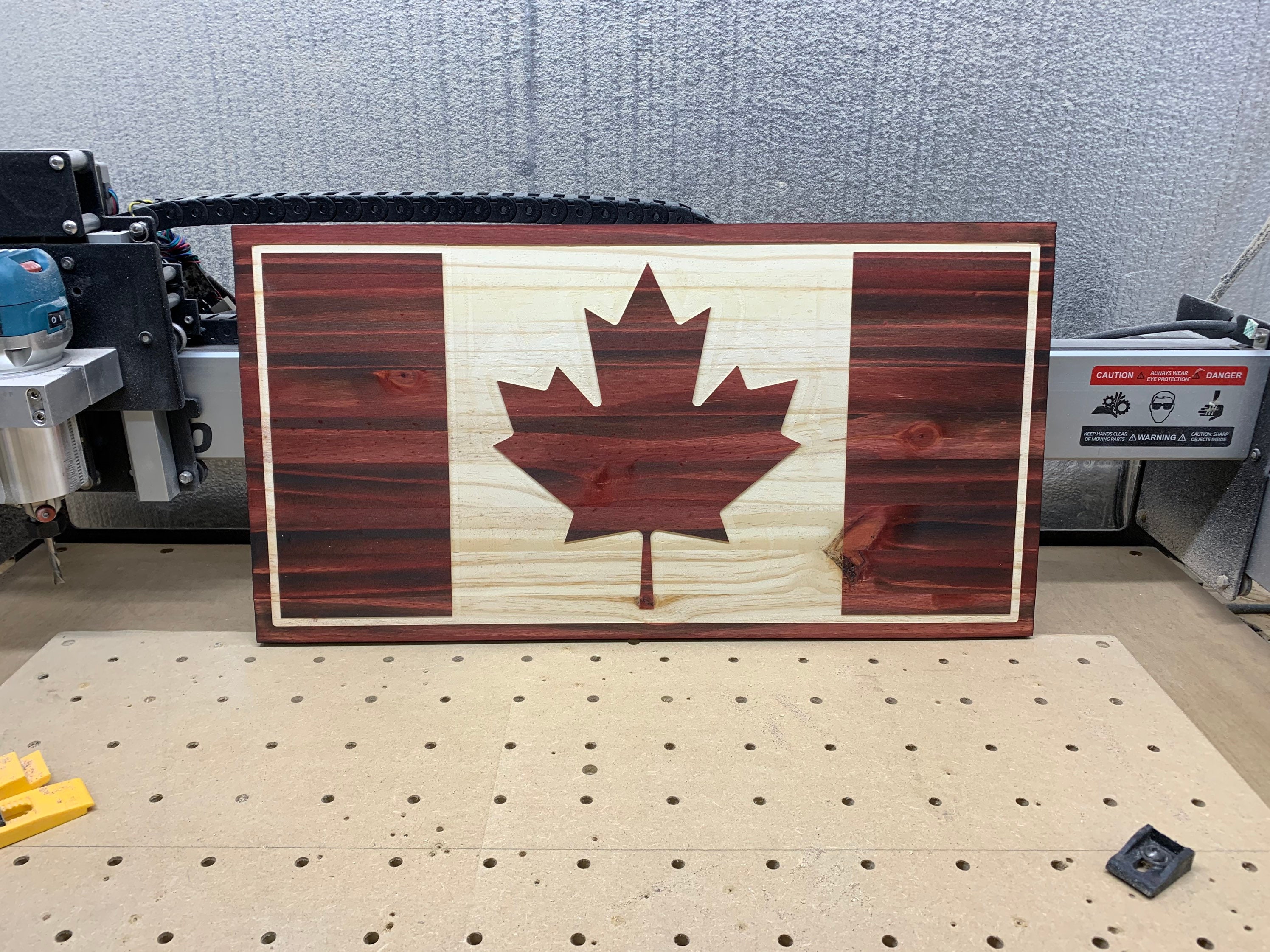 Rustic Canadian Wooden Flag Wood Flag Available in Multiple - Etsy