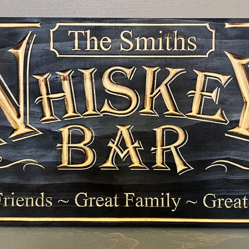 Custom Bar Sign - Etsy