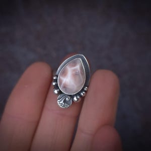 Rare Great Lakes Thomsonite Beach Themed Sterling Silver Ring Size 8 ...