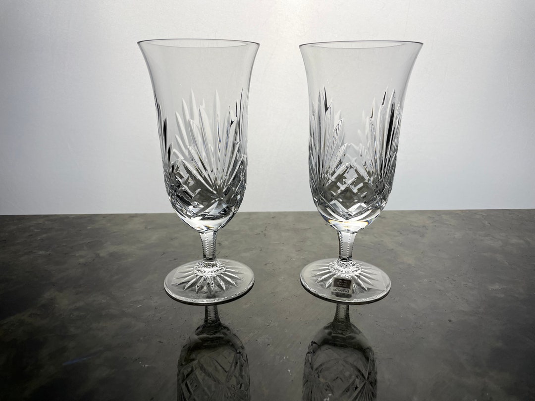 Vintage Crystal Iced Tea Mudslide Glasses Rogaska Richmond Iced Tea ...