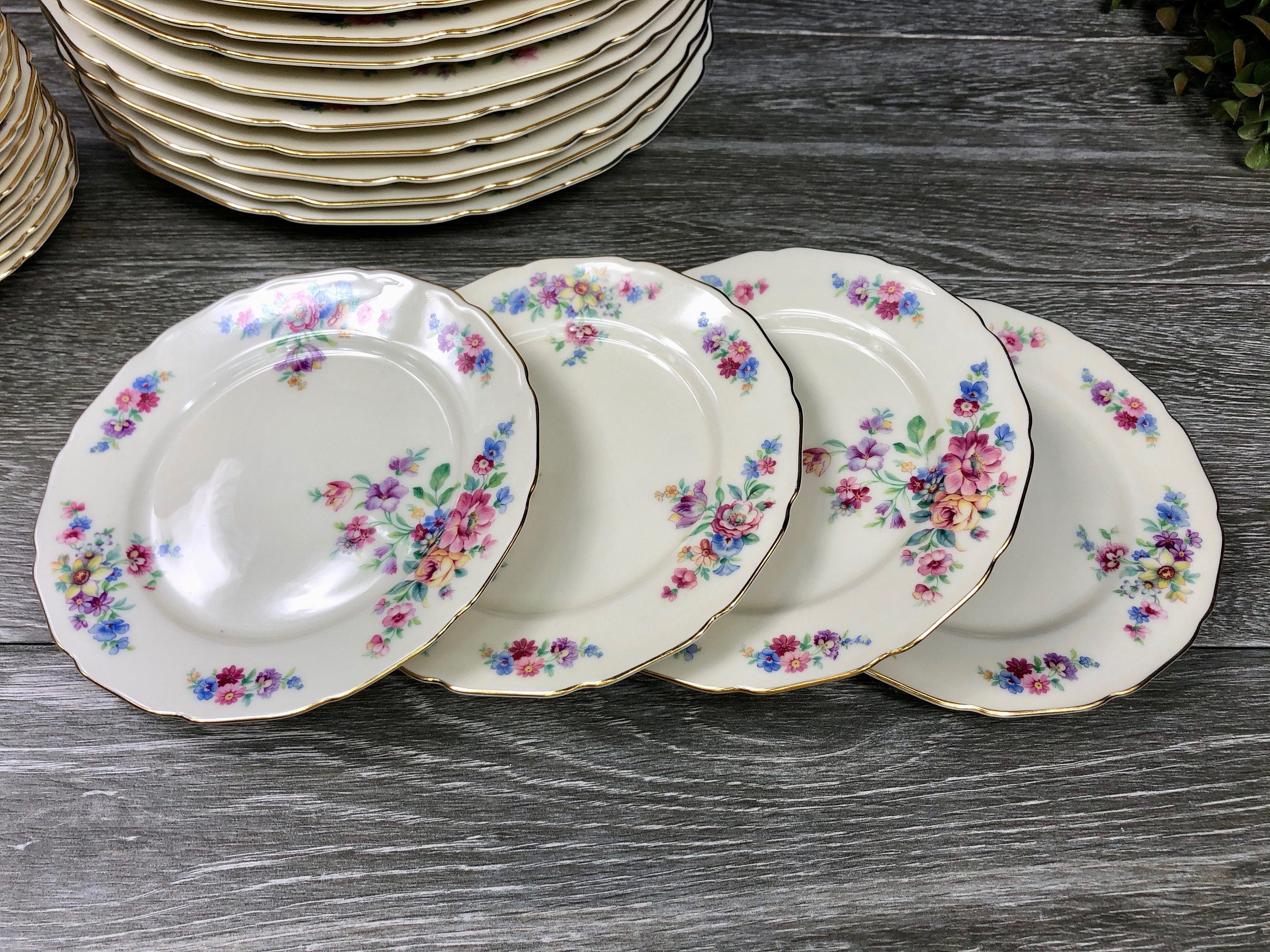 Thomas Ivory Wentworth Vintage German Porcelain Made in Bavaria Dinner ...