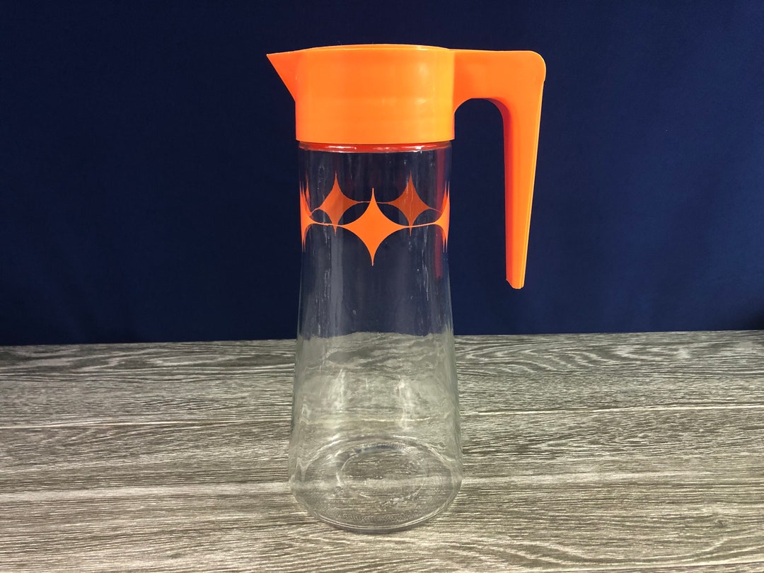 Midcentury Tang Pitcher Retro Vintage Orange Juice Carafe Anchor ...