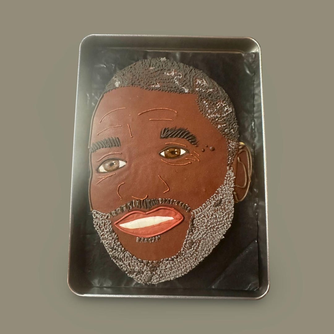 Custom Grandad Portrait Cookie: Hand-decorated Royal Icing Art - Etsy