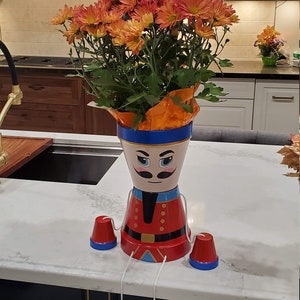 Christmas Nutcracker ,flower Pot People Home Decoration .high Quality ...