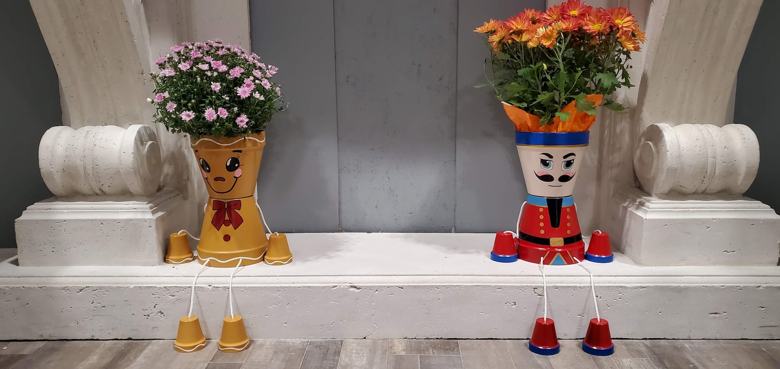 Christmas Nutcracker ,flower Pot People Home Decoration .high Quality ...
