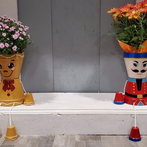 Christmas Nutcracker ,flower Pot People Home Decoration .high Quality ...