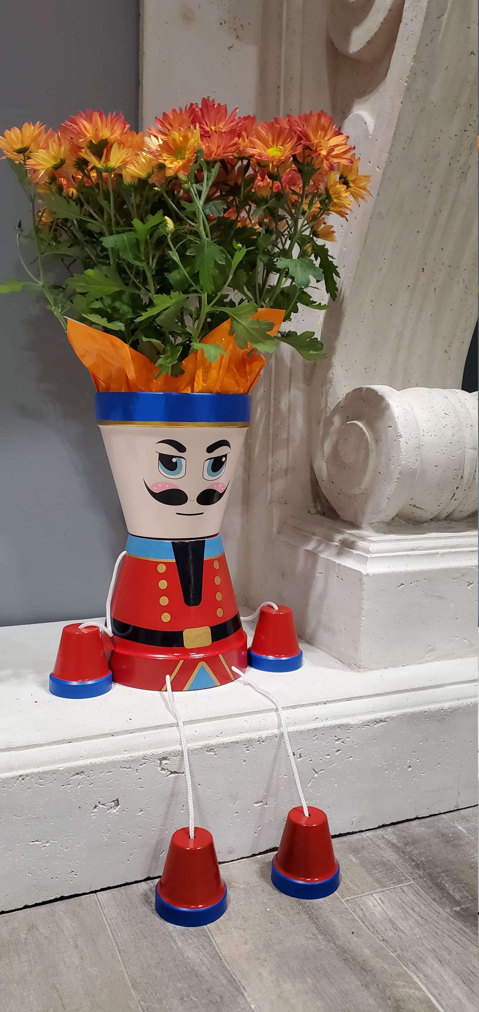 Christmas Nutcracker ,flower Pot People Home Decoration .high Quality ...