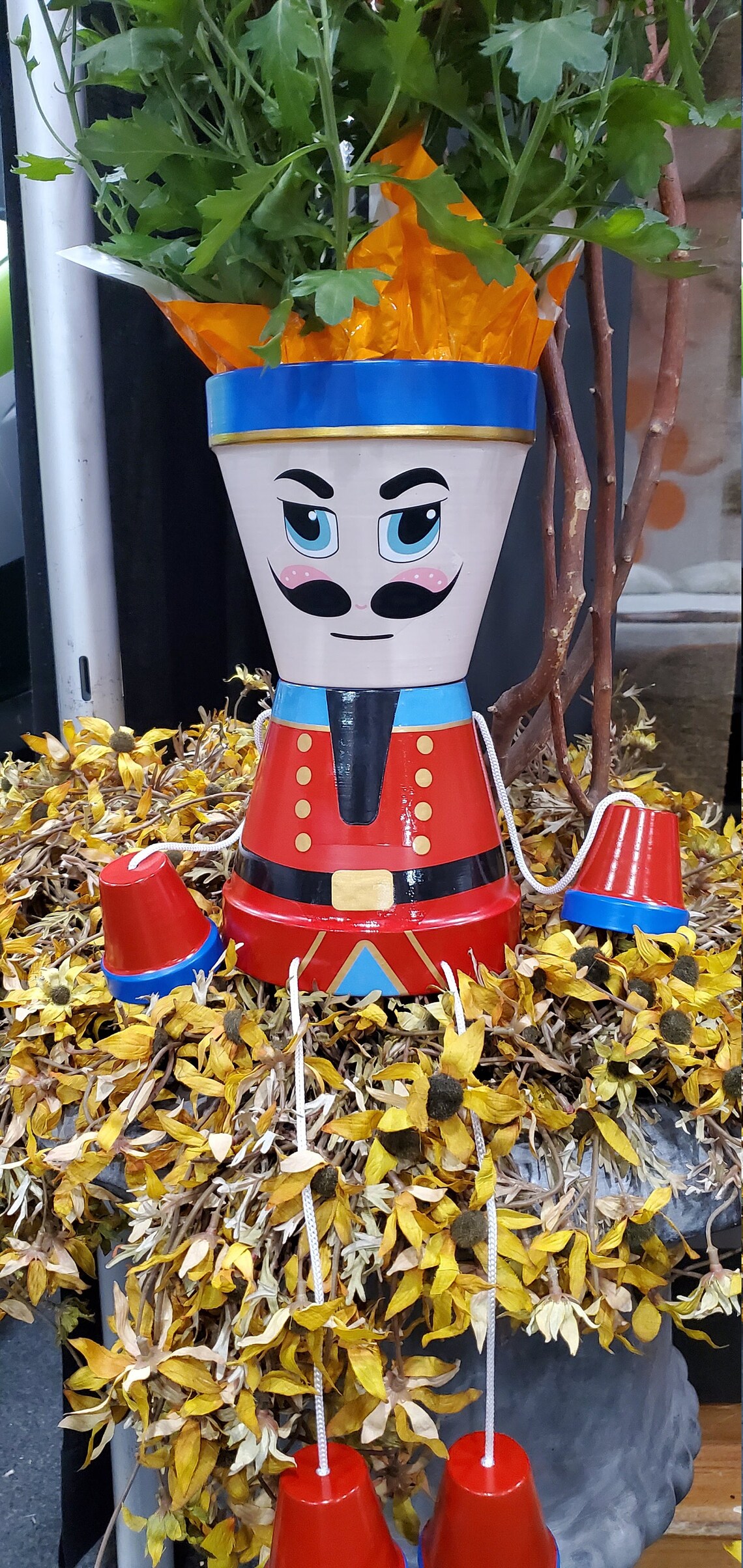 Christmas Nutcracker ,flower Pot People Home Decoration .high Quality ...
