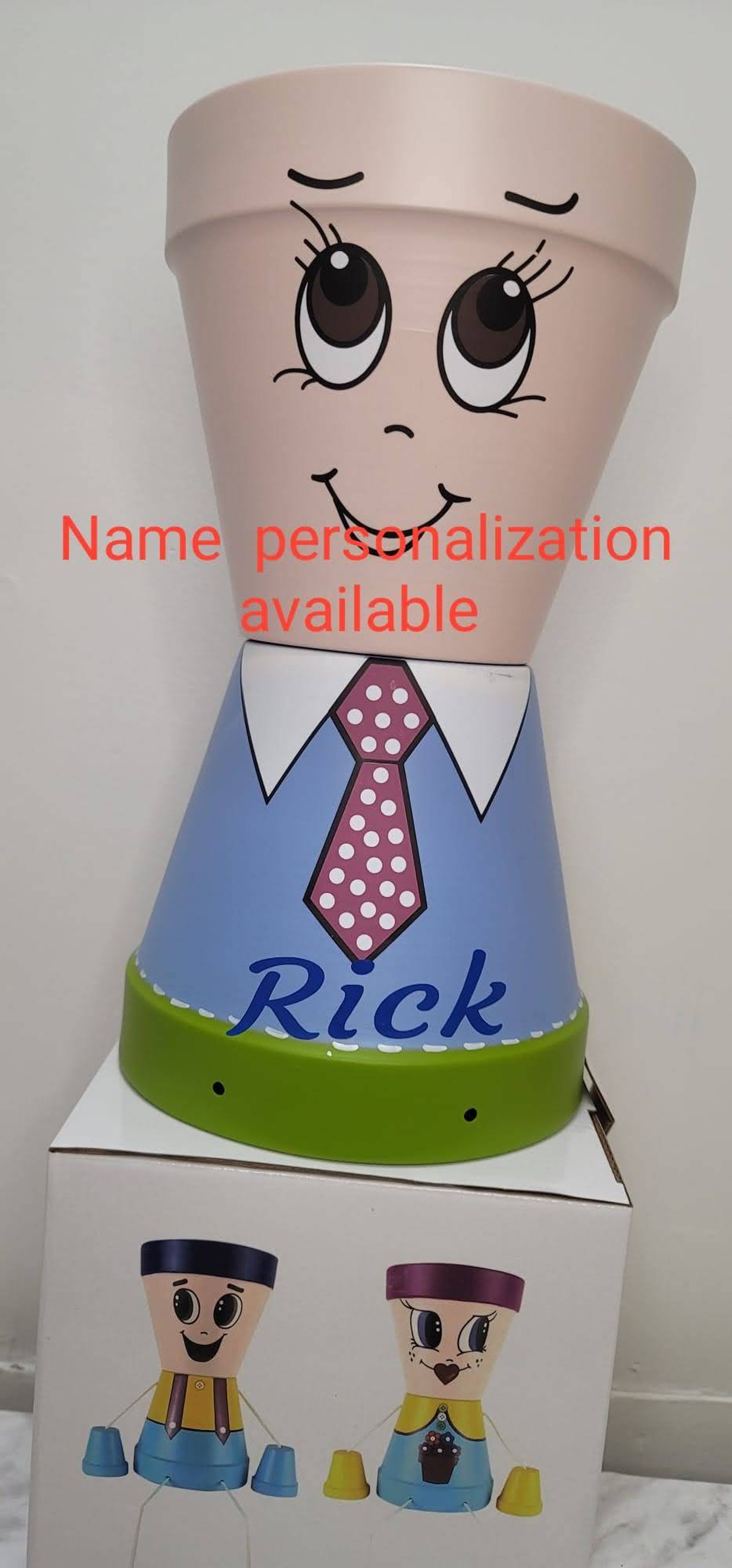 Christmas Nutcracker Flower Pot People Home Decoration High - Etsy