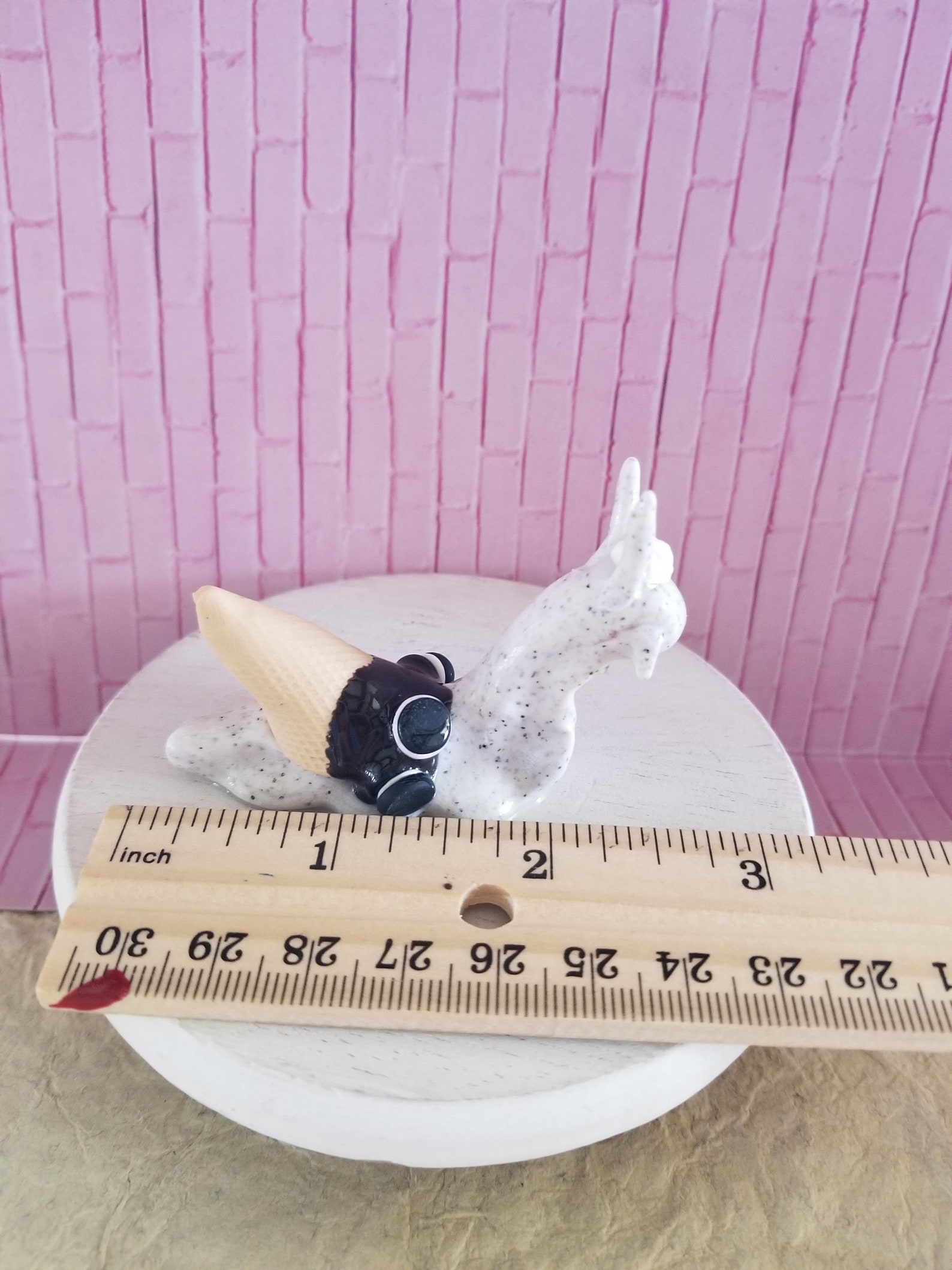 Snail Ice Cream: Cookies and Cream | Etsy