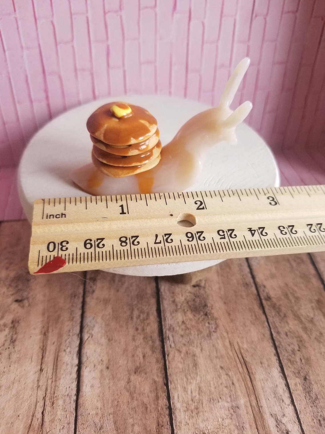 Breakfast Snail: Pancakes With Baby Pancake Snail - Etsy