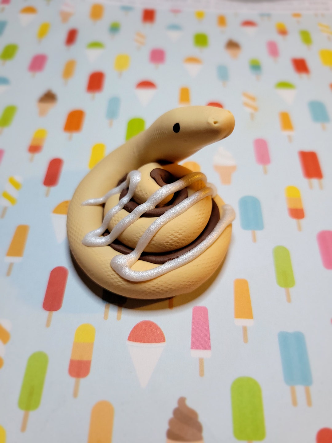 Cinnamon Bun Snake - Etsy