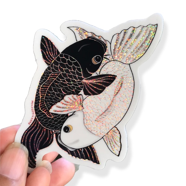 Koi Stickers - Etsy