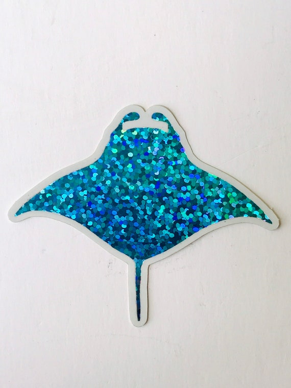 Sting Ray Sticker Watercolor Manta Ray Watercolor Manta Ray Laptop ...