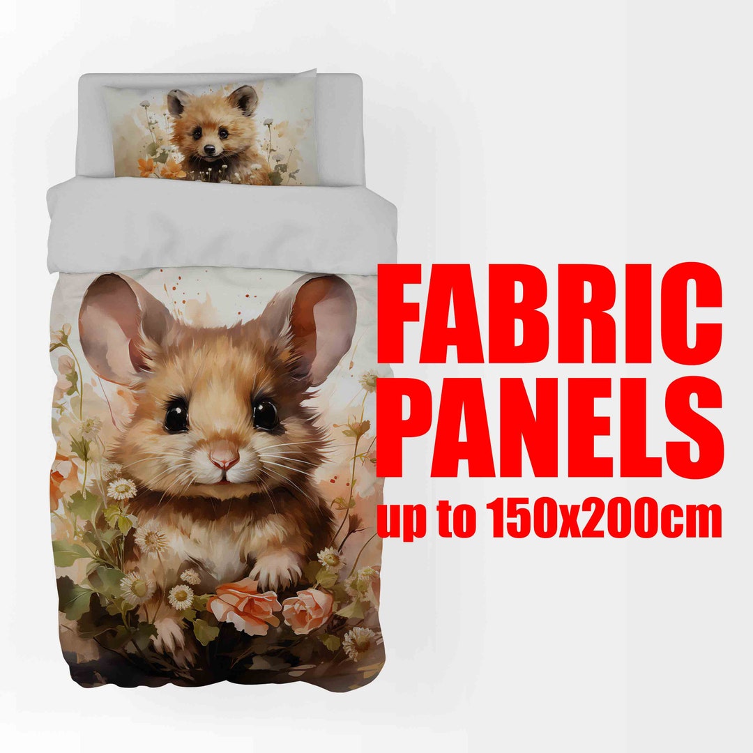 Fabric Panel, PREMIUM COTTON, Pillows, Beddings, Quilting Panel ...