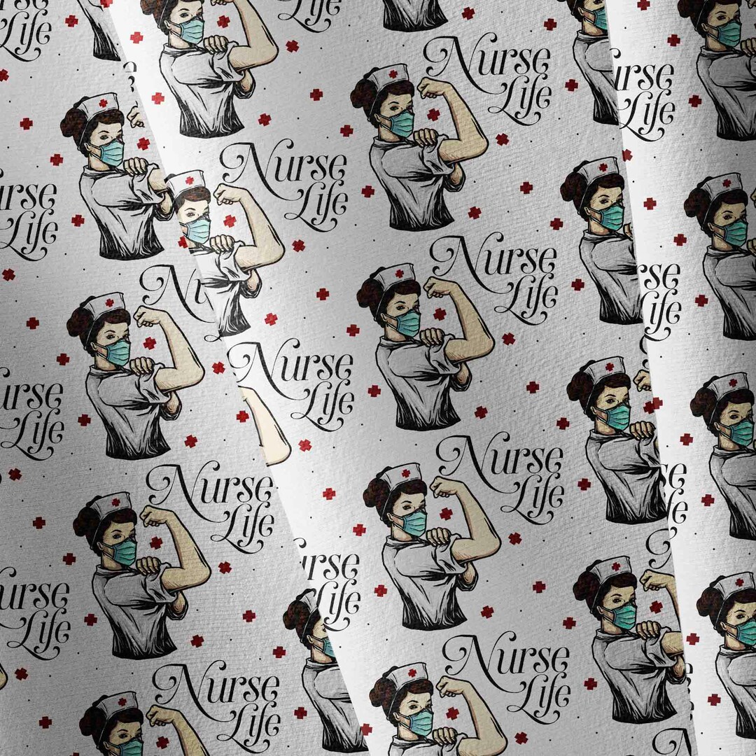 Nurse | Doctor | Medicine Fabric | Cotton Fabric | Cotton | Bedding ...