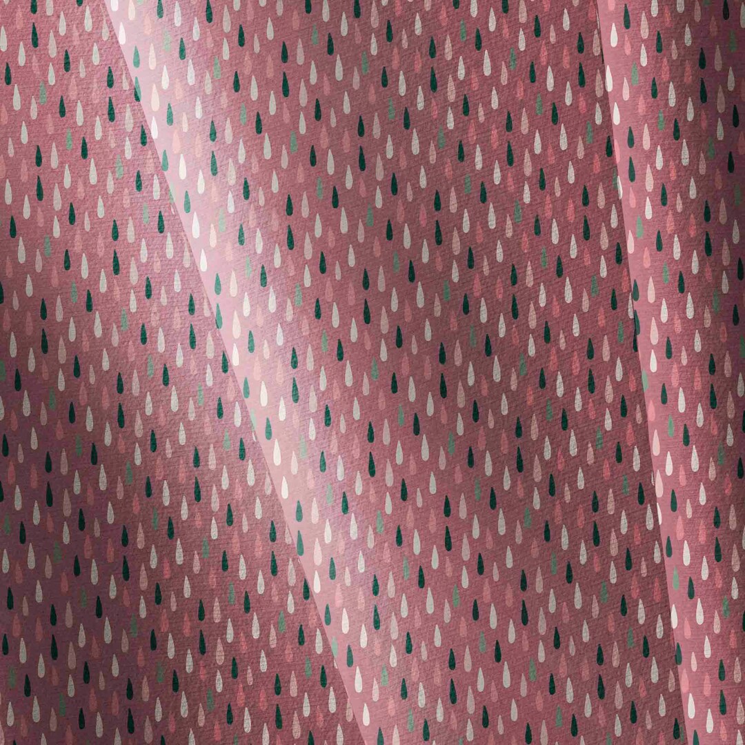 Hero Raindrops , Rain Drops Fabric, Regenjacken Stoff - Etsy
