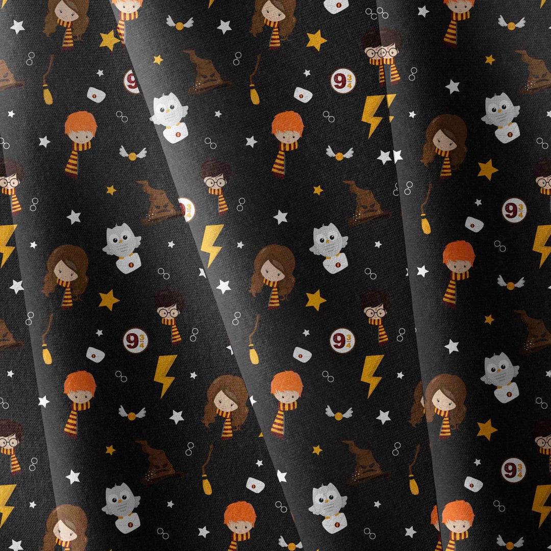 Wizard Fabric French Terry Jersey Fabric Stoff Stoffe - Etsy