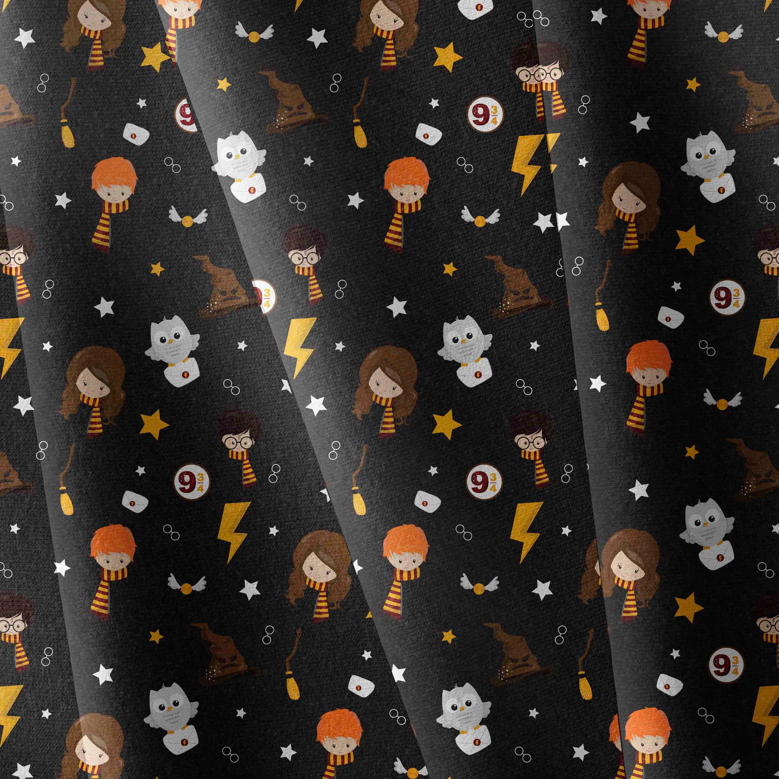 Wizard Fabric French Terry Jersey Fabric Stoff Stoffe - Etsy