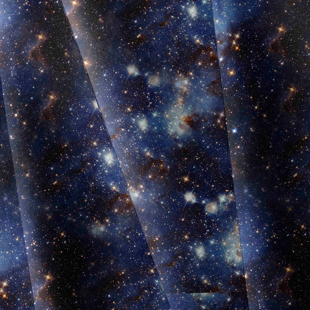 Celestial, Galaxy Sky Dark Sky, Aurora , Canvas Fabric: Waterproof ...