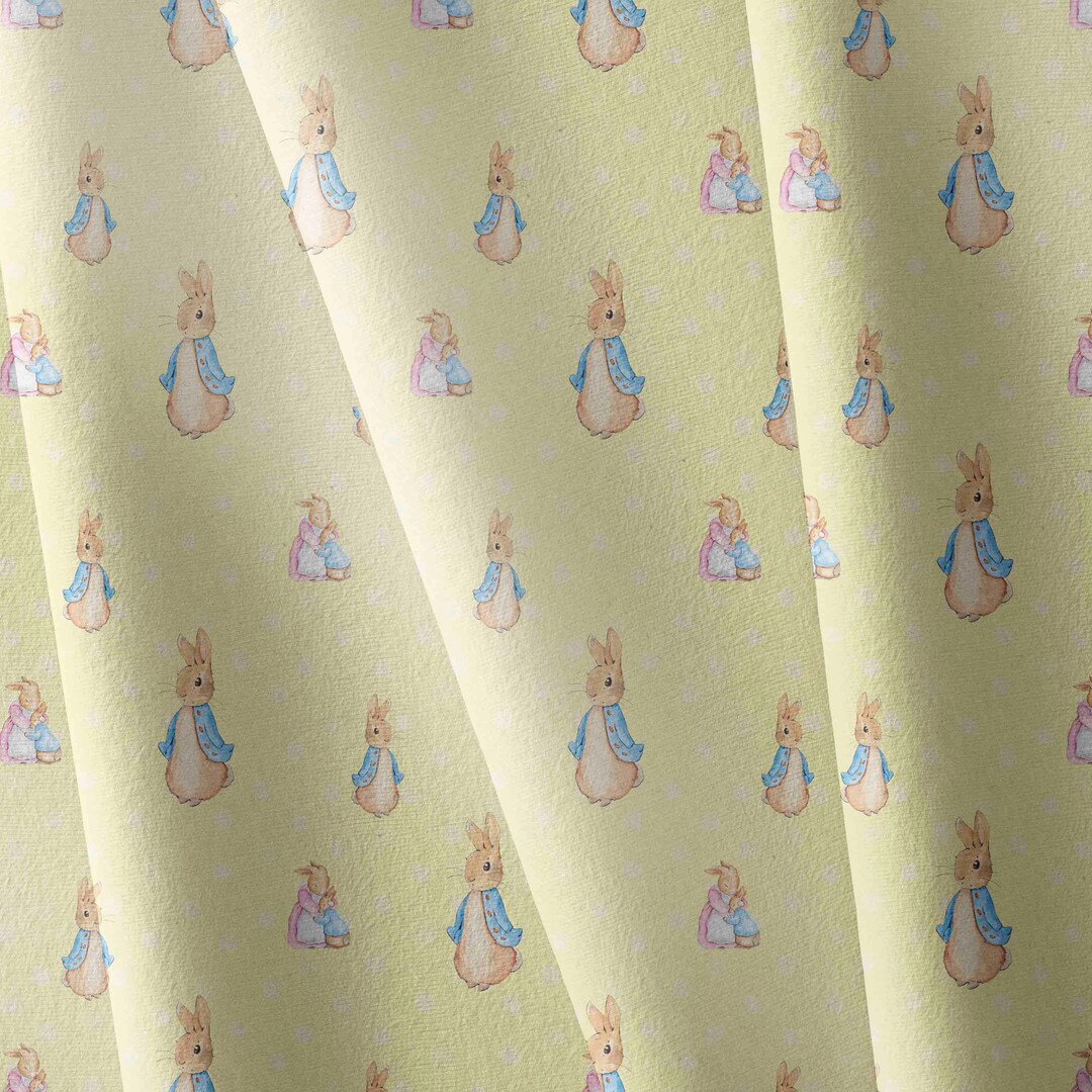 Peter Rabbit | Rabbit | Peter Fabric | Cotton Fabric | Cotton | Bedding ...