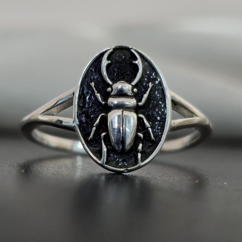 Men Bug Ring - Etsy UK