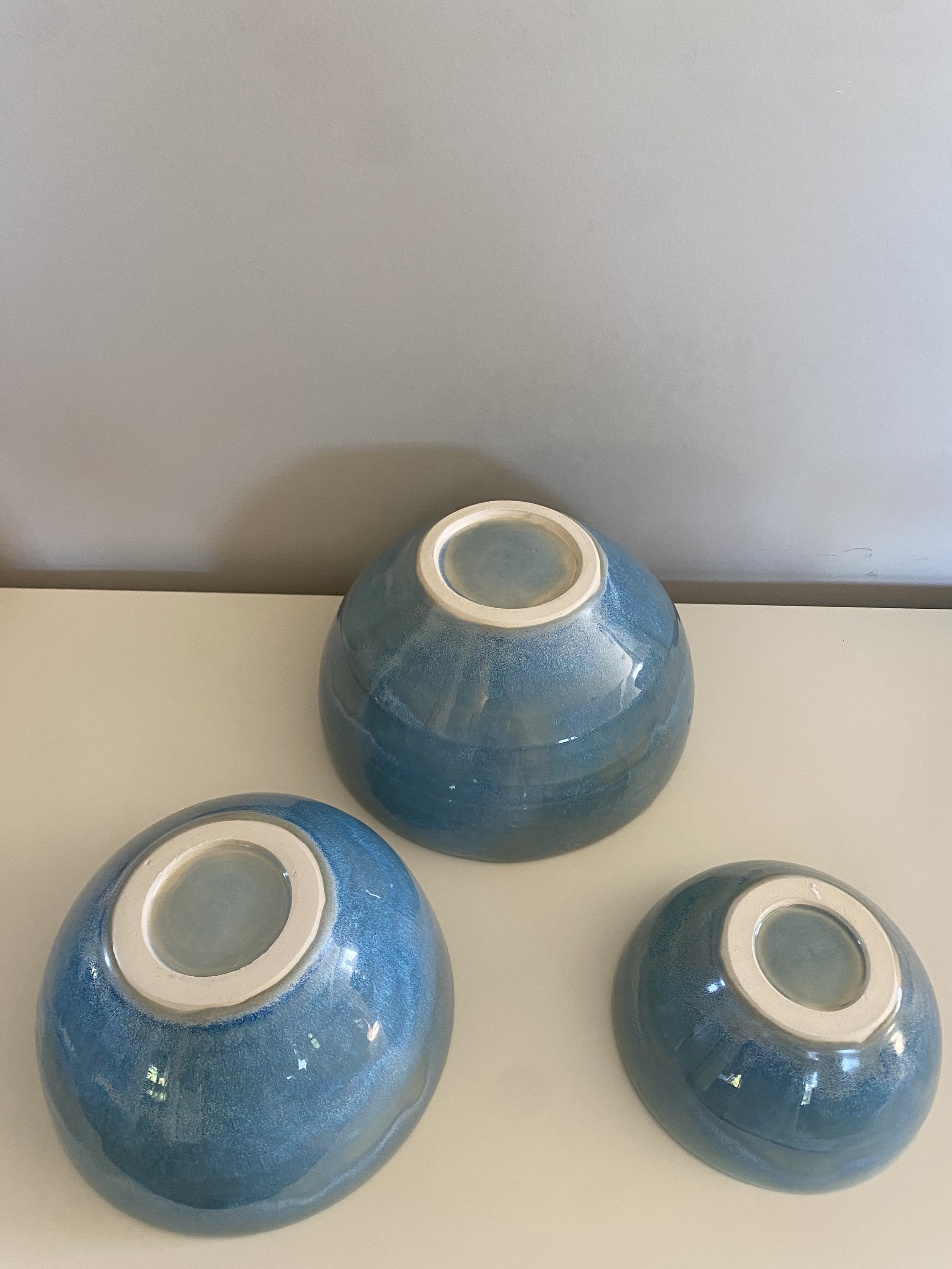 Opal Ceramic Stacking Bowls - Etsy