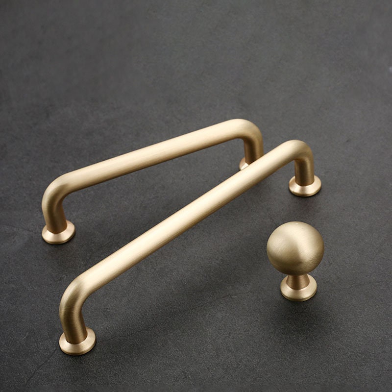 Simple Style Gold Drawer Handles Cabinet Pulls Modern Cabinet - Etsy
