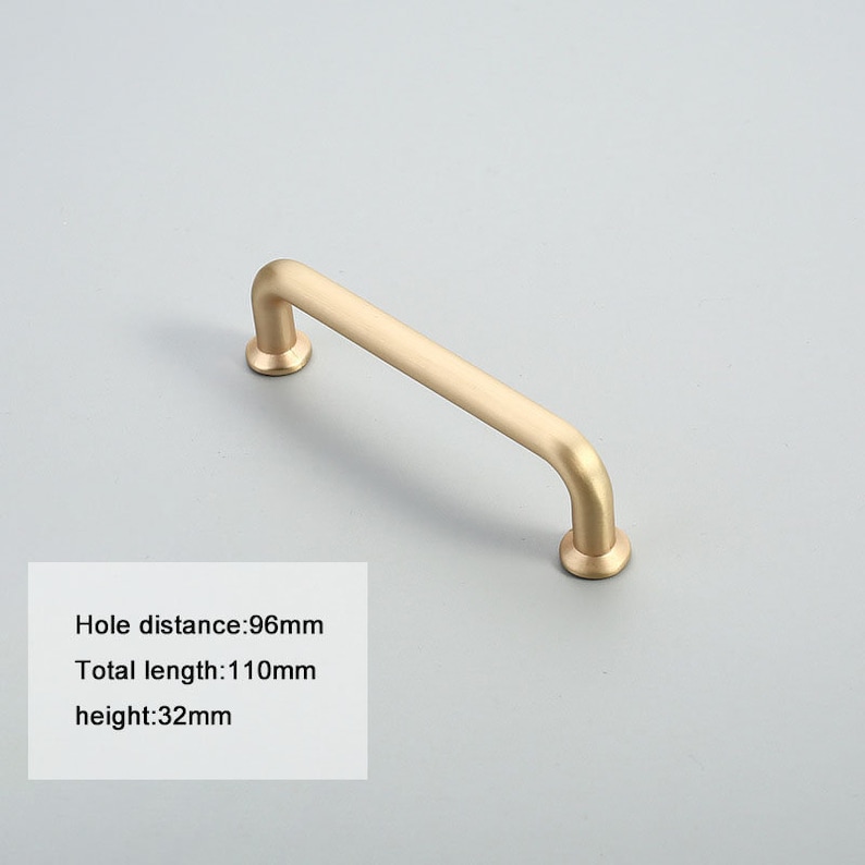 Simple Style Gold Drawer Handles Cabinet Pulls Modern Cabinet - Etsy