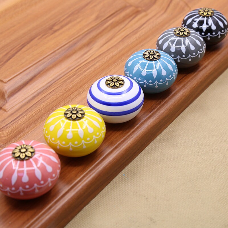 Hand Painted Knobs - Etsy