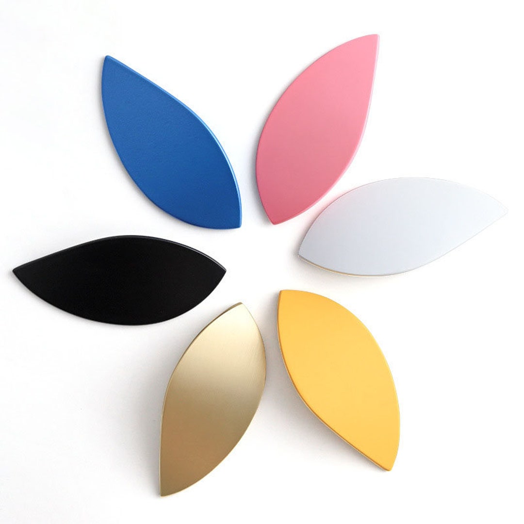 Leaf Shape Handles Modern Kitchen Drawer Pulls Handles Creative ...