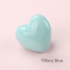 Heart Shaped Pull Handle Ceramics Cabinet Knobs Drawer Handles - Etsy