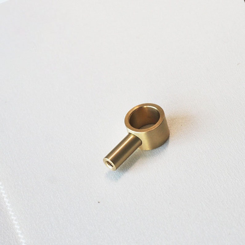 Pure Brass Handle Ring Handle Accessories Brass Ring Wood - Etsy