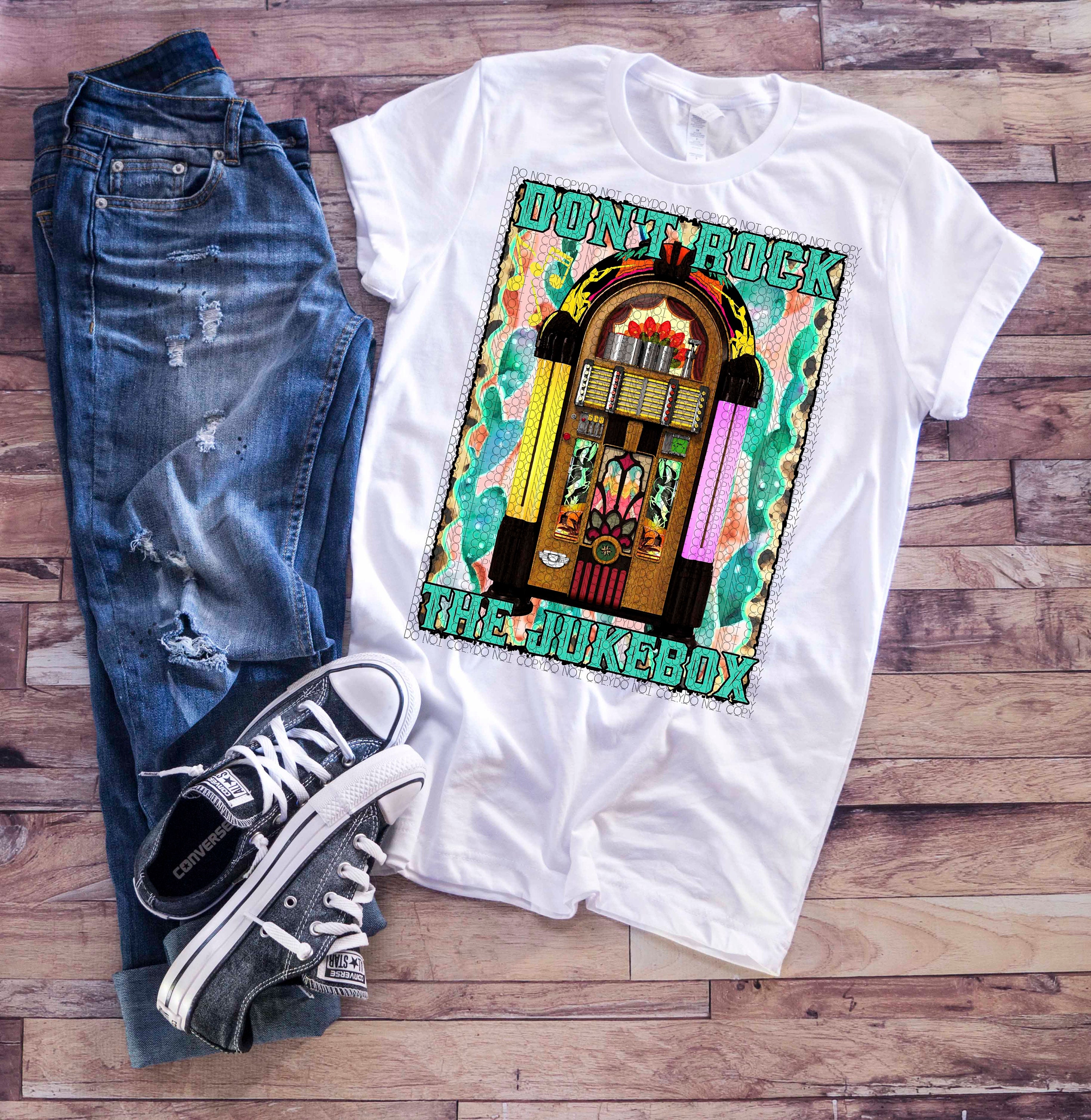 Don't Rock the Jukebox Digital Design Sublimation Design - Etsy