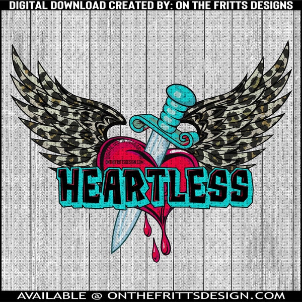 Heartless Png - Etsy