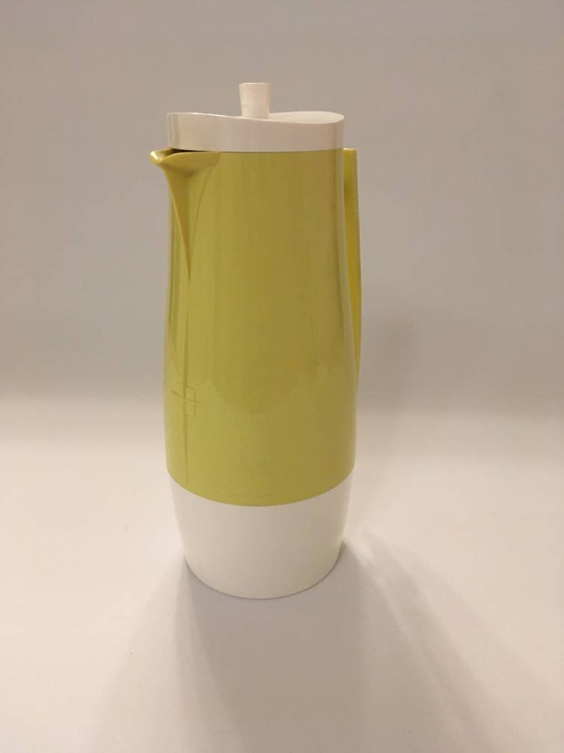 Aladdin Beverage Butler 1950s Mustard Yellow Thermos Tea / - Etsy